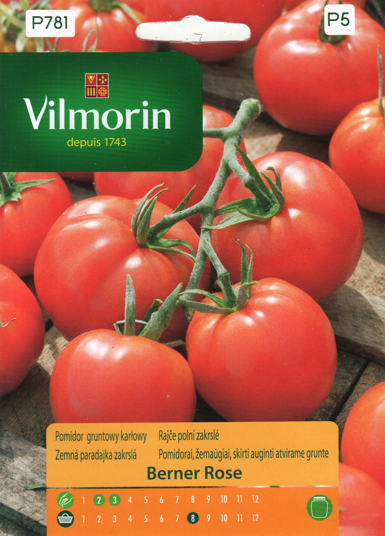 Tomat "Rose De Berne" / "Berner Rose" - seemned.ee